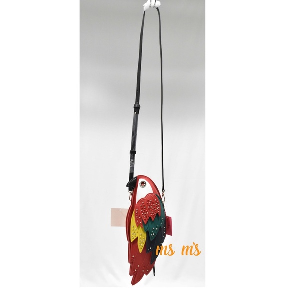 kate spade | Bags | Nwt Kate Spade Rio 3d Parrot Leather Crossbody ...
